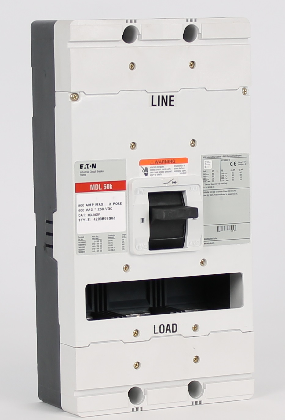 CIRCUIT BREAKERS MDL3800F-U | Distributeck Electric