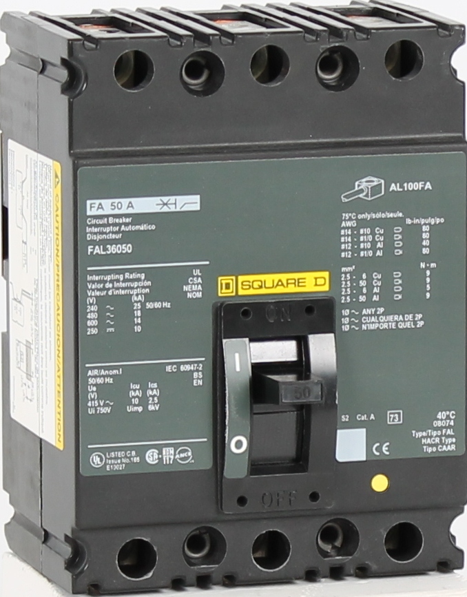 CIRCUIT BREAKERS FAL36050-U | Distributeck Electric