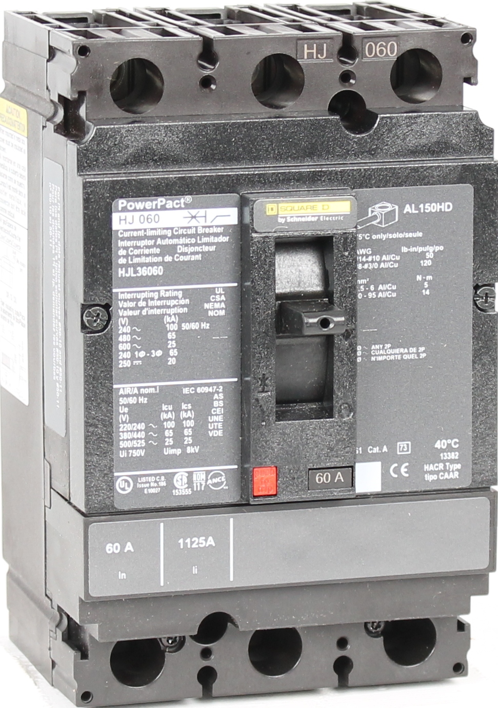 DISJONCTEURS HJL36060-N | Distributeck Électrique